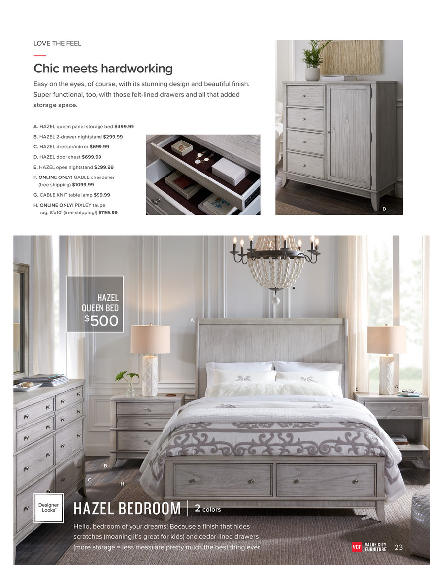 Value city furniture online store